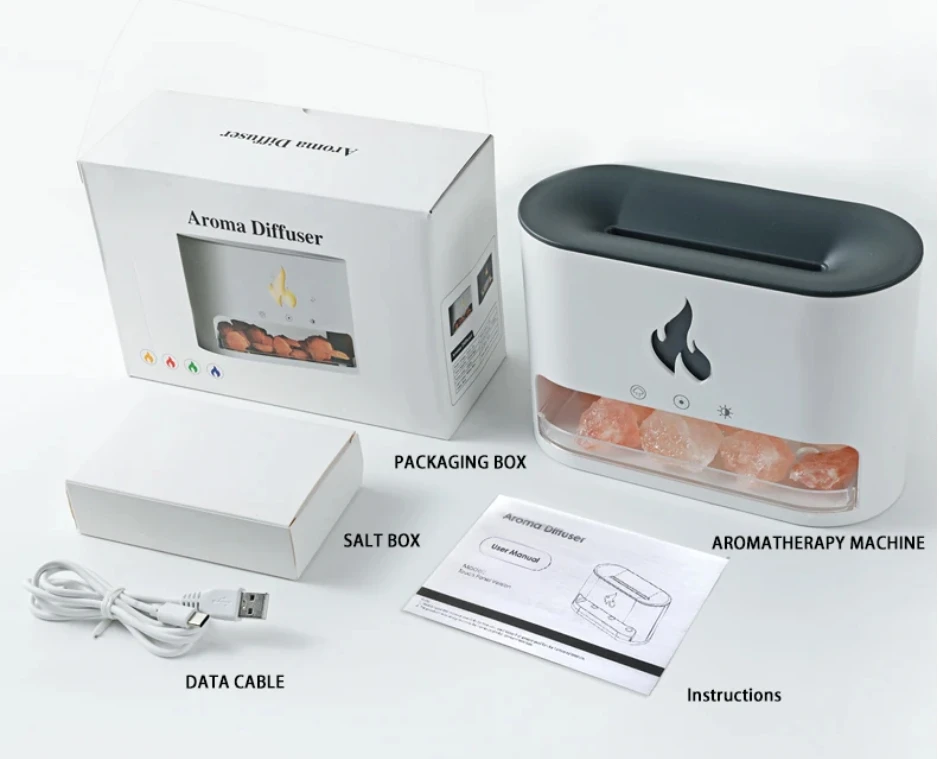 Custom Cute Portable Bedrooms Living Rooms Night Light Original Salt ...