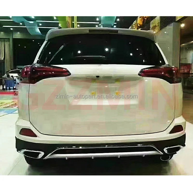 Front Body Kit Grille Front Bumper Fit For Rav-4 2016 + Upgrade To Le ...