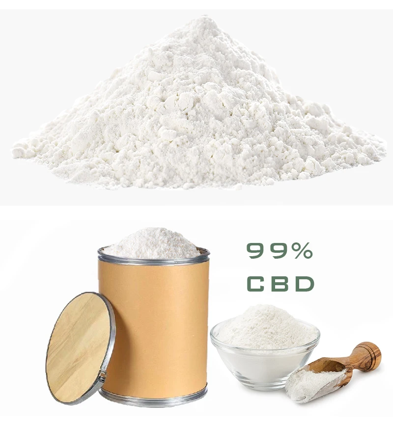 Plant Extracted High Purity Cbd Powder High Purity Hemp Extract Cbd ...