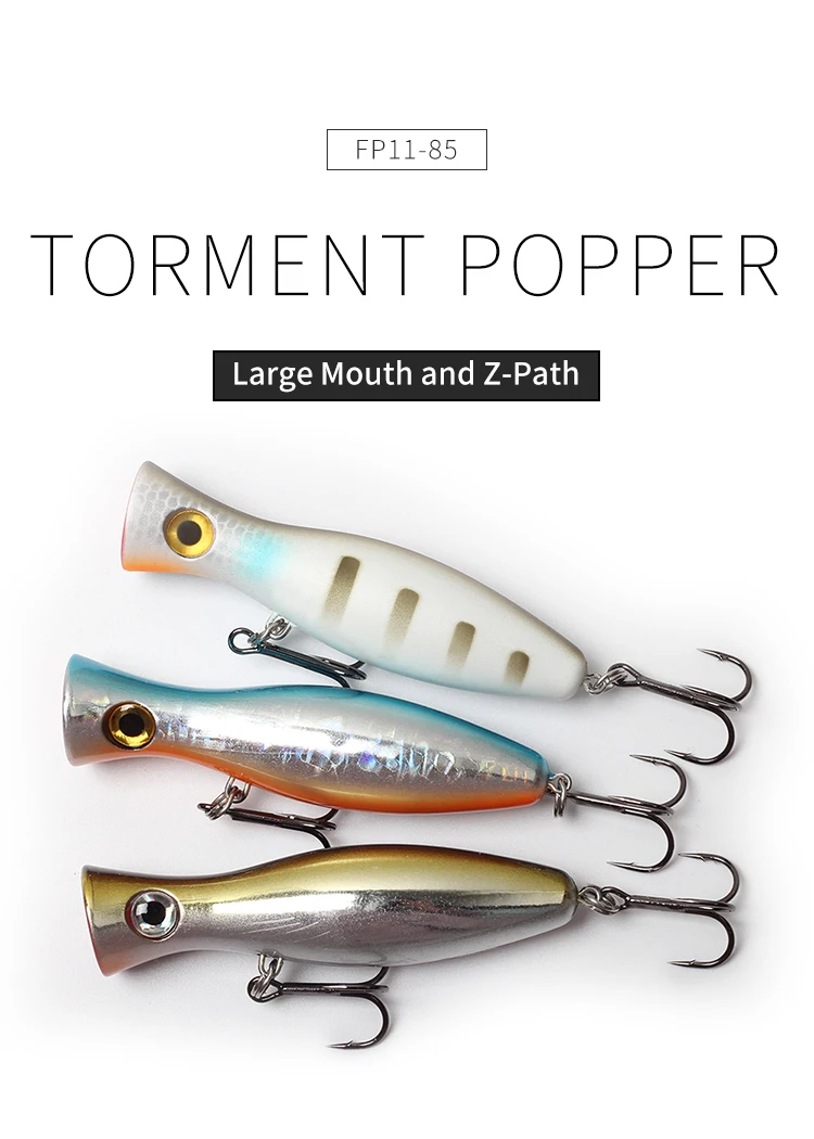 New Arrival Durable New Product P Fishing Lures Hard R Topwater Popper ...