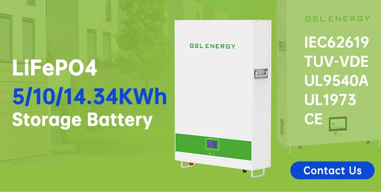 Gsl Energy Storage Power Wall-mounted 5kwh 10kwh 15kwh 100ah 48v ...