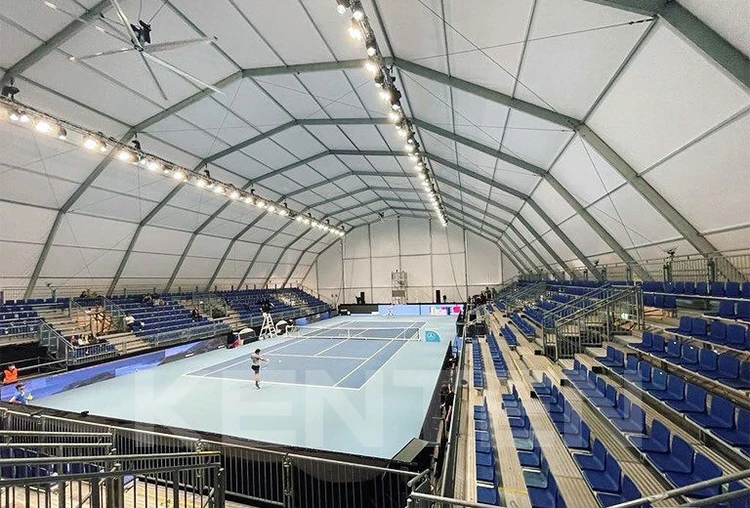 Outdoor Sports Hangar Padel Court Covers Panel Roof Designs
