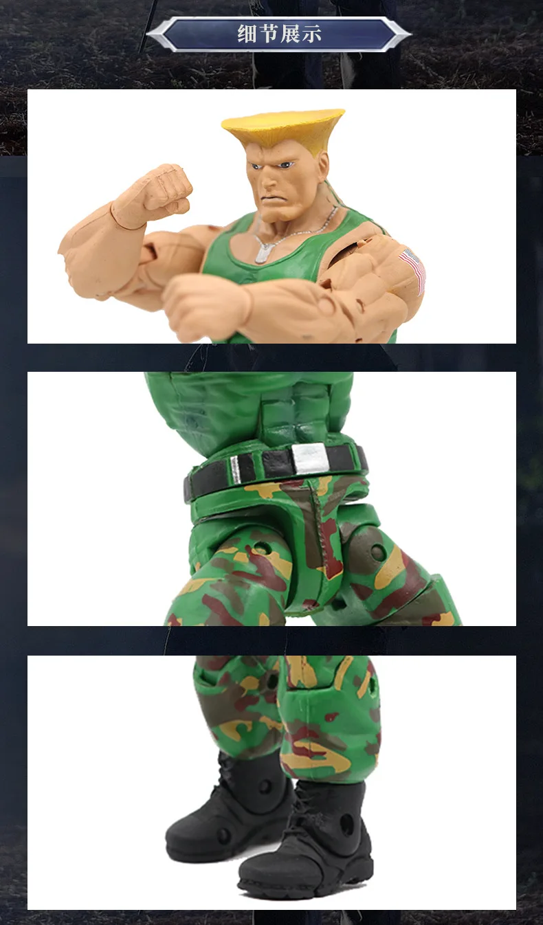 Street Fighter Guile for Neca Garage Kits Wang RYU GUILE People Moving ...