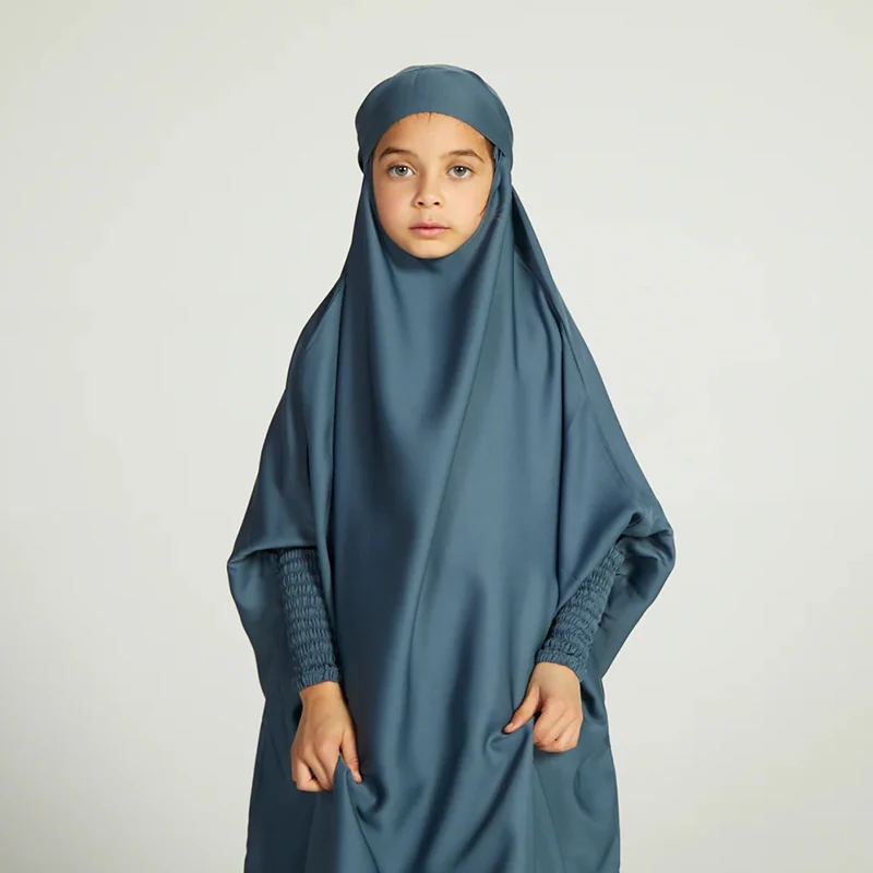 EID One Piece Prayer Abaya Dress - Custom Jilbab Gown