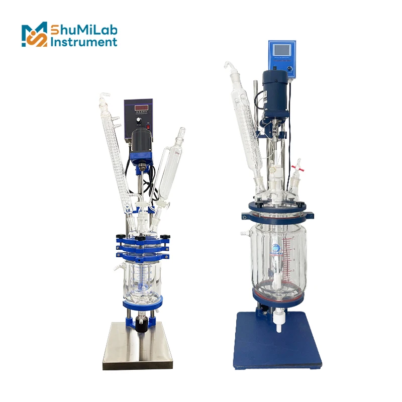 Laboratory Glass Reactor BioreactorLab Vacuum Jacketed Glass with ...