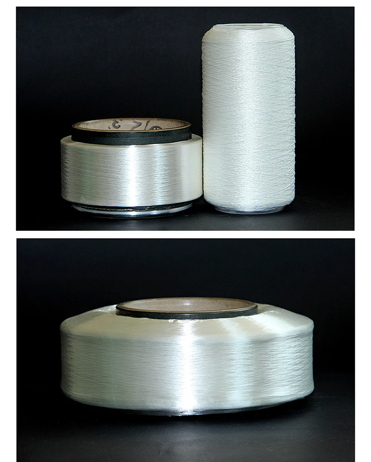 Wholesale Filament Textured Nylon Fdy Yarn Polyester Raw White Yarns ...