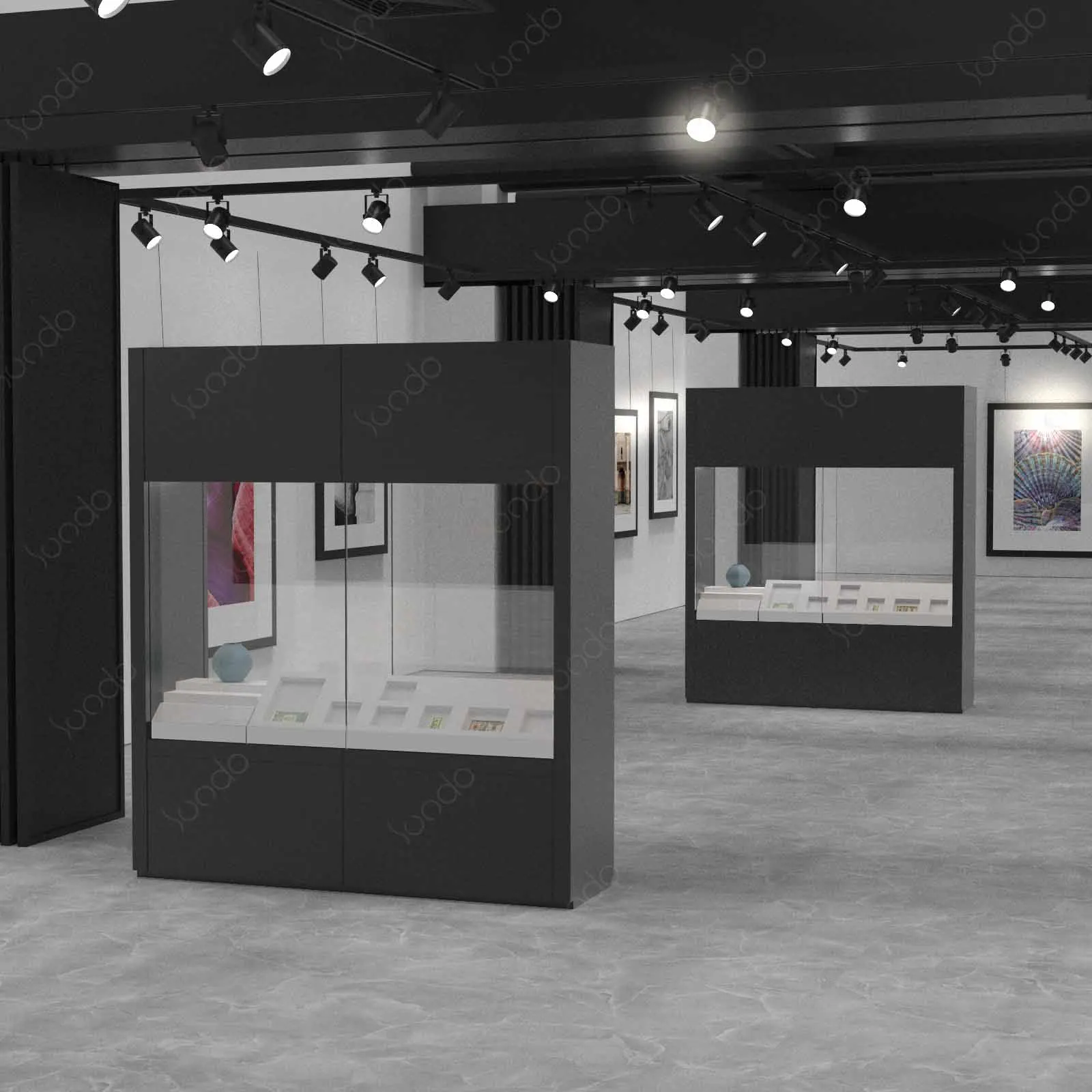 Luxury Shop Window Display Cases - Customizable Solutions