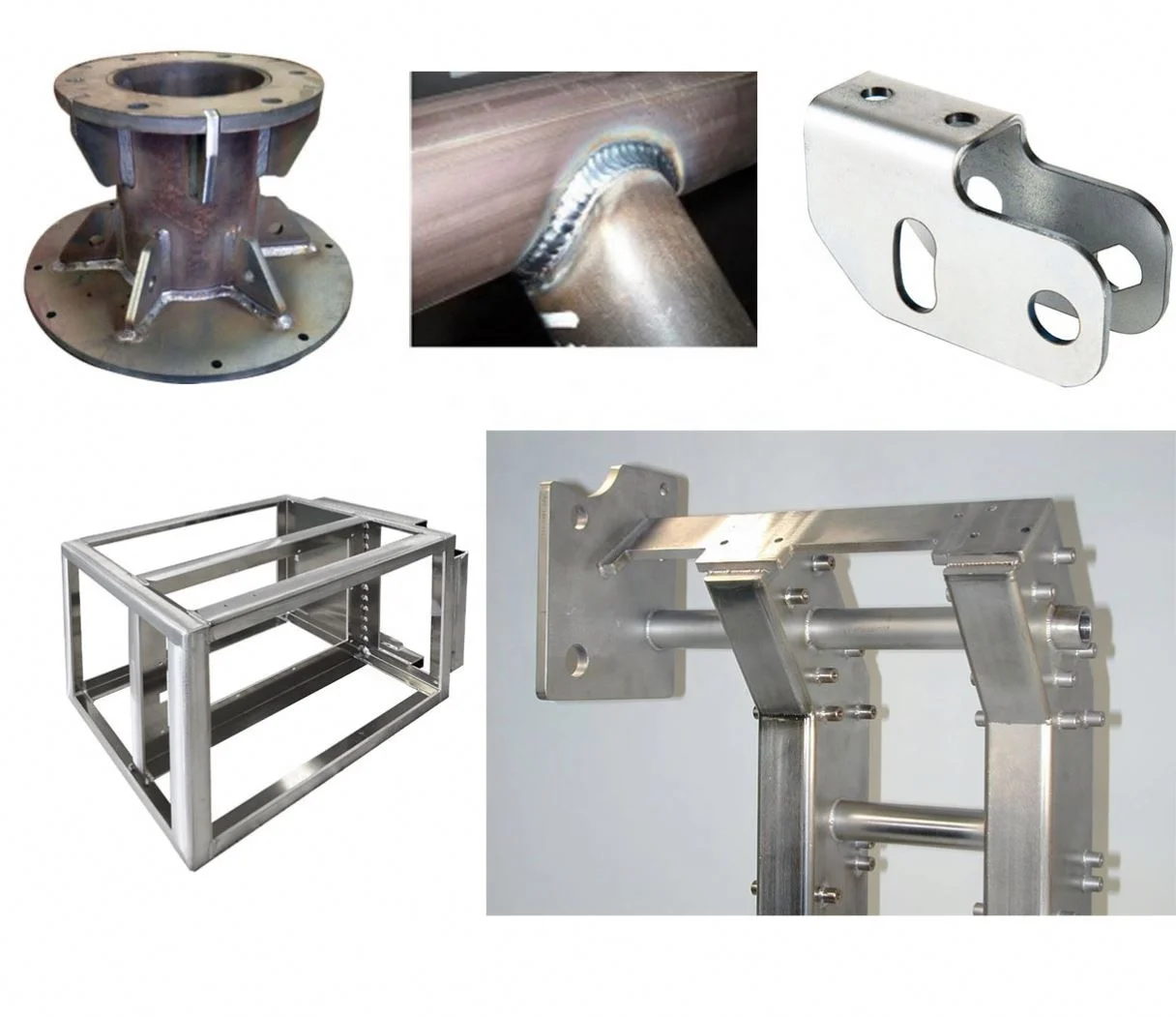 Galvanized Steel Structural Frame with Sturdy Steel Fabrication Powder ...