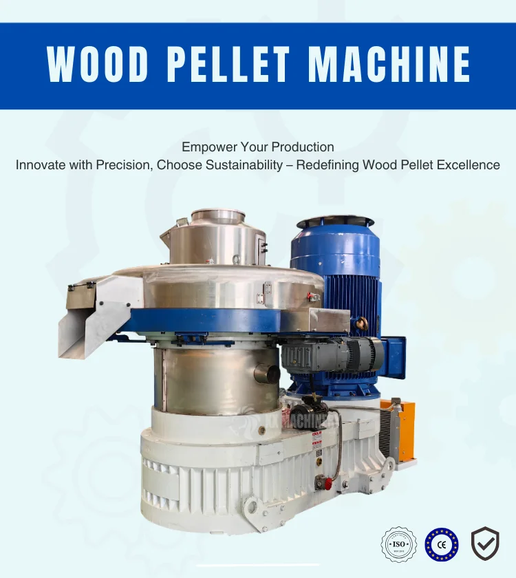 New Biomass Industrial Wood Sawdust Pellet Mill Maker Machine With ...