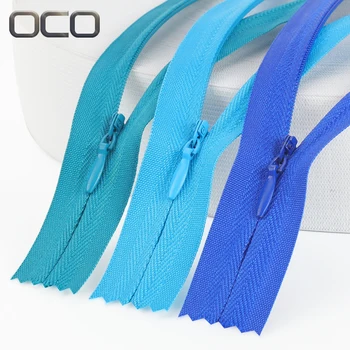 Oco Customized Wholesale Sewing Zipper 3# Nylon Invisible Zipper Tailor ...