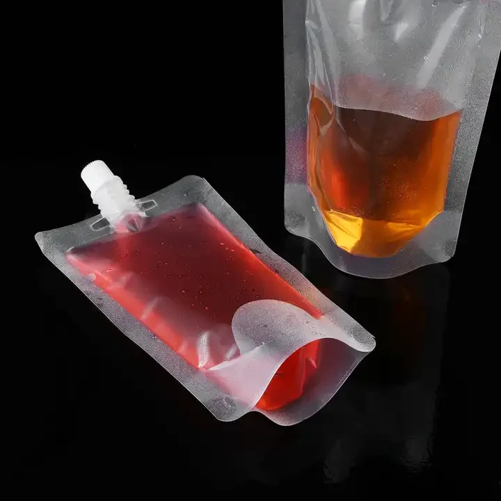 BLN Factory Drink Plastic Pouch With Spout Beverage Bag Packaging Baby ...