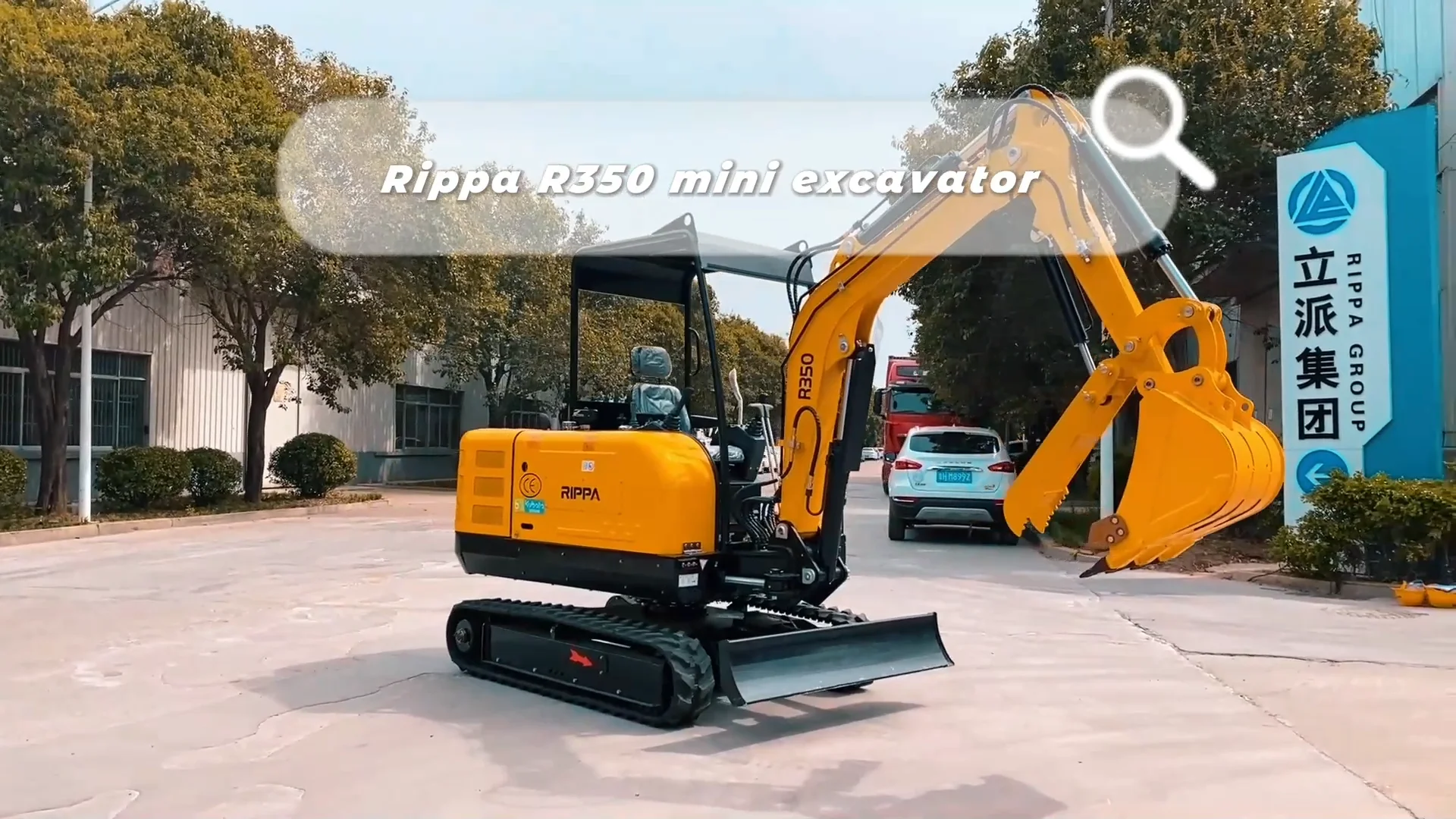 Rippa Varrified Supplier Scavatore Agricultural Escavatore 2ton 3ton 3 ...