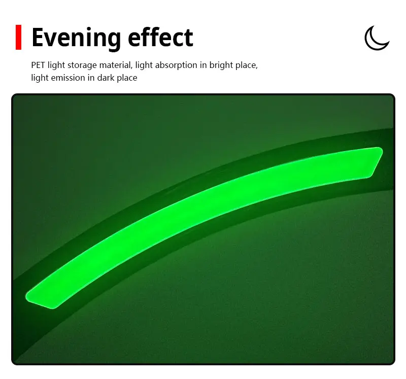 Factory Custom Logo Car Exterior Decoration Color-changing Luminous ...