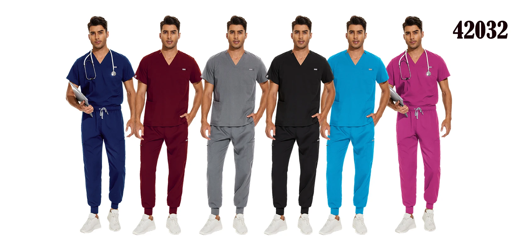 Wholesale Doctor and Nurse Female Scrub White Color Nursing Uniform ...