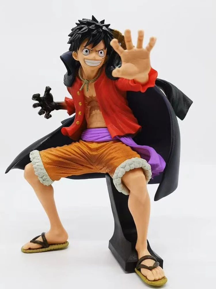 Anime Figure Wano Country Haoushoku Haki Luffy Collect Figurine Doll ...