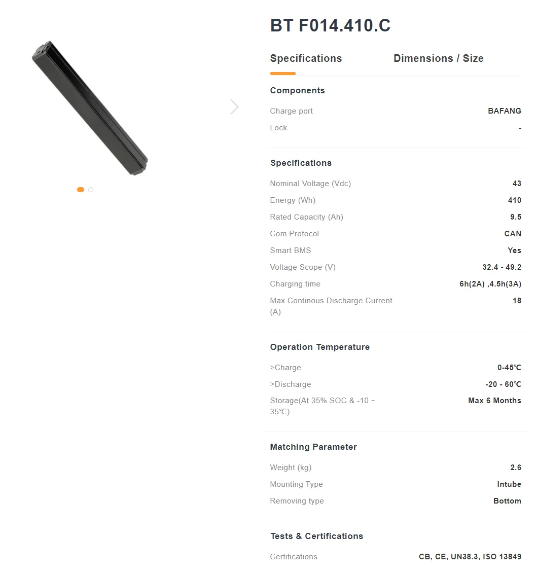 2023 Bafang Newest Motor Bafang M820 43v 250w Mm G532.250.c Mid Drive ...