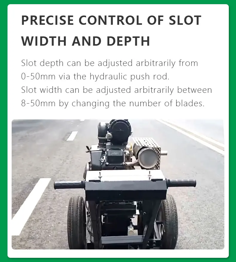 Pavement Grooving Machine Concrete Router Asphalt Routers Crack Router ...