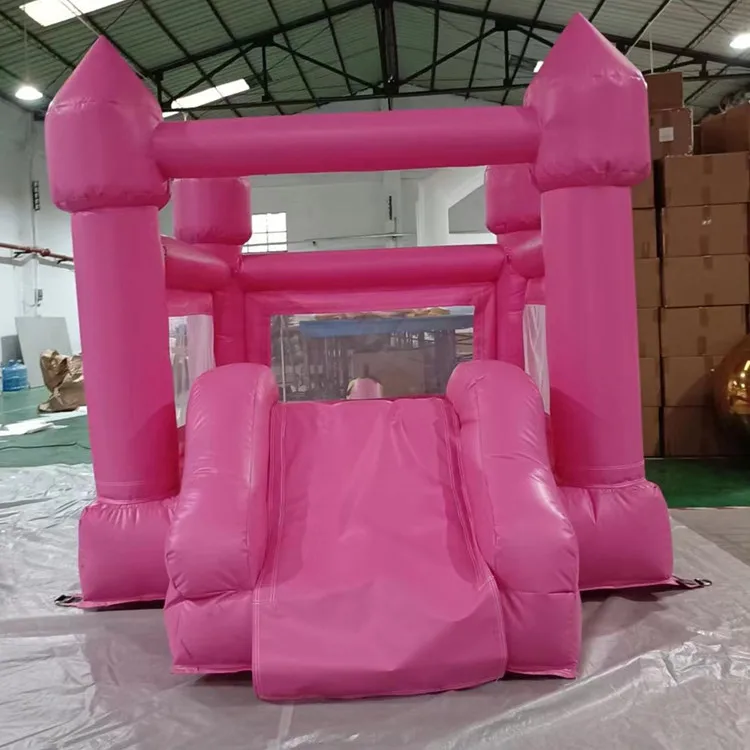 New Pvc Splashing Bouncy Castle Inflatable Summer Water Fun Inflatable ...