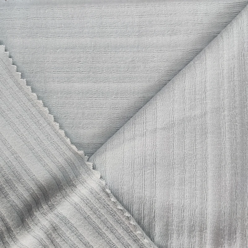Custom Liberty Drop Needle Interlock 100% Cotton Fabric