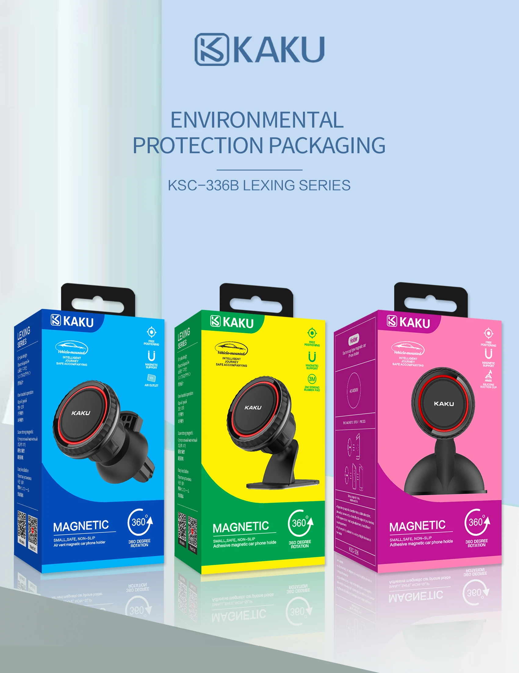 Kaku Ksc-336b Best Sale 2021 Dashboard Car Mount Stand 360 Degree ...