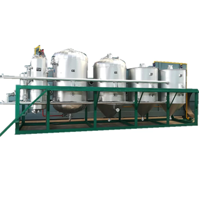 small scale oil refinery machine, small oil refining machine, palm oil ...