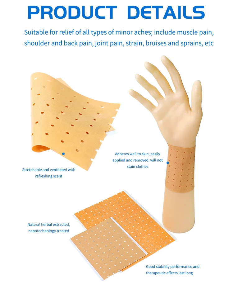 Chinese Medical Belladonna Plaster - Effective Pain Relief