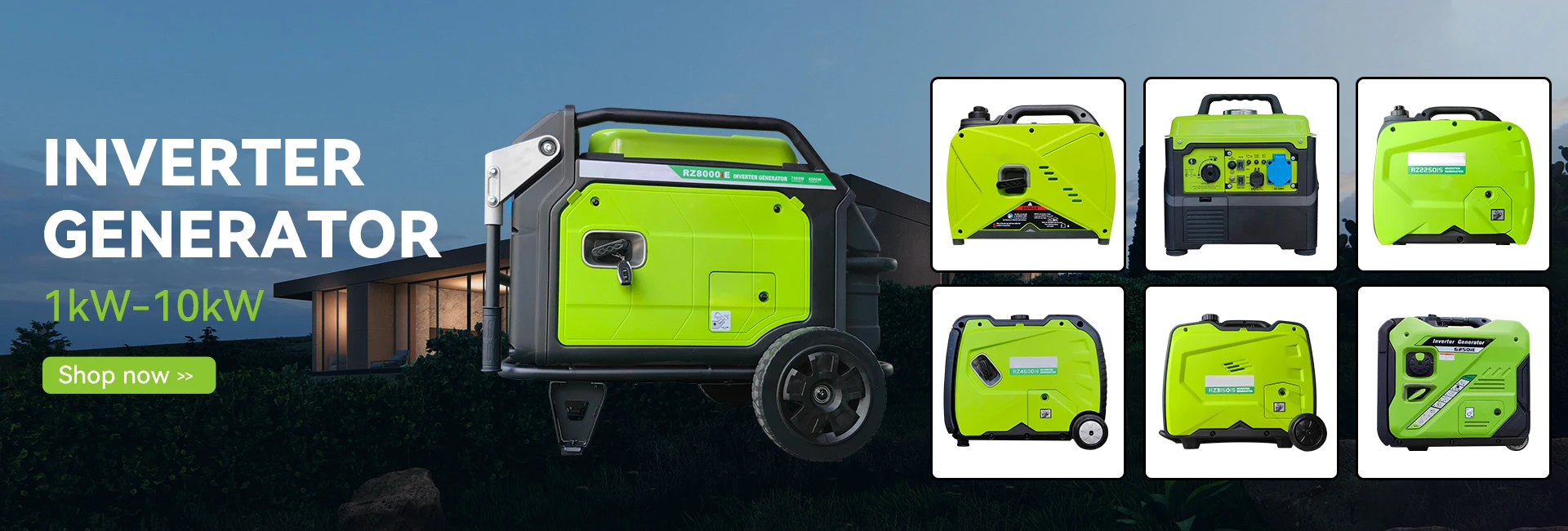 Sunwave 3150w Silent Gasoline Generator Portable Electric Gasiolne ...