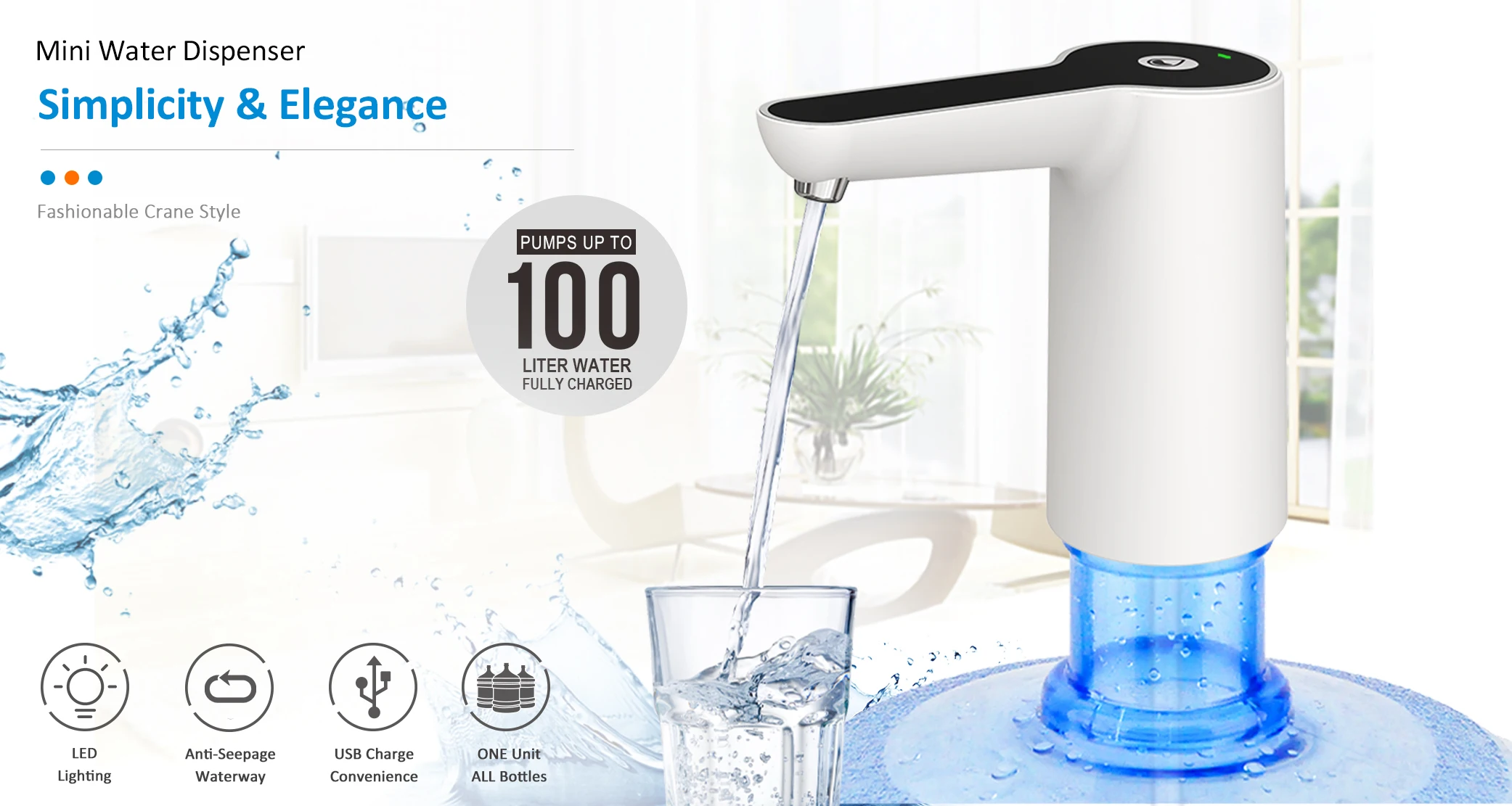Small Aperture Light Water Dispenser Pump| Alibaba.com