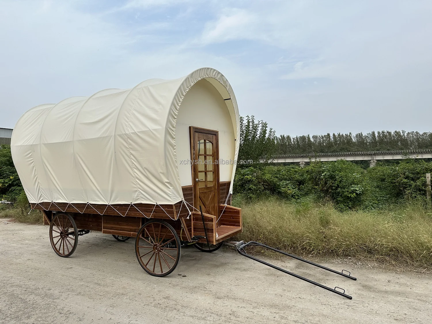 Covered Wagon Camping - Unique Conestoga Wagons for Gala Parades