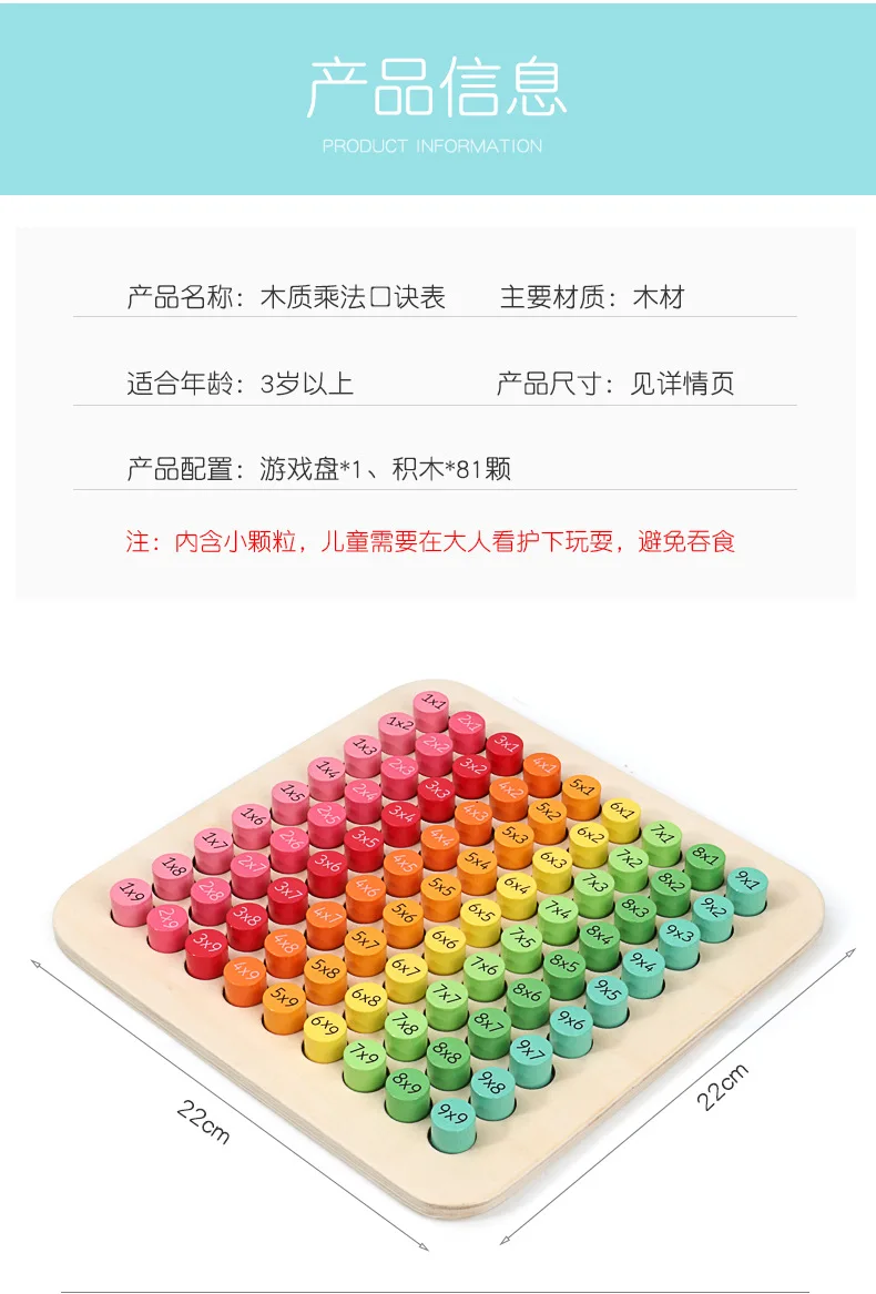 2024 the New Multiplication Table for Children Ninety-nine ...
