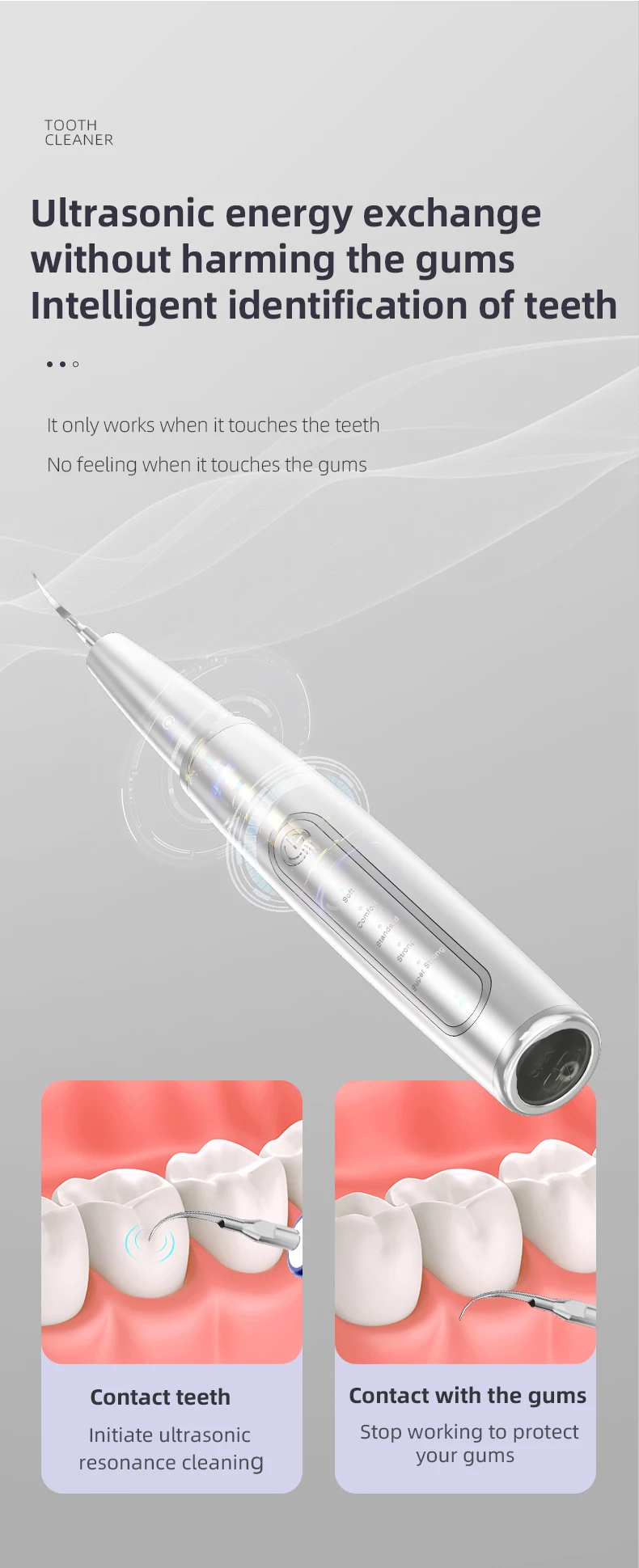 Home Sonic Electric Tooth Cleaner Detartreur Dentaire Ultrasonic Tooth ...