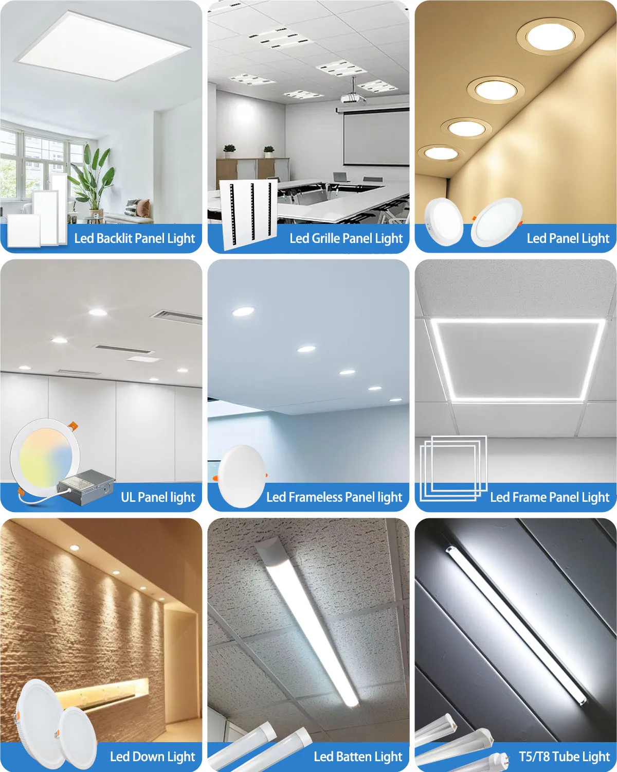 Zhongshan Qisen Lighting Company - LED Panel Light, LED down Light