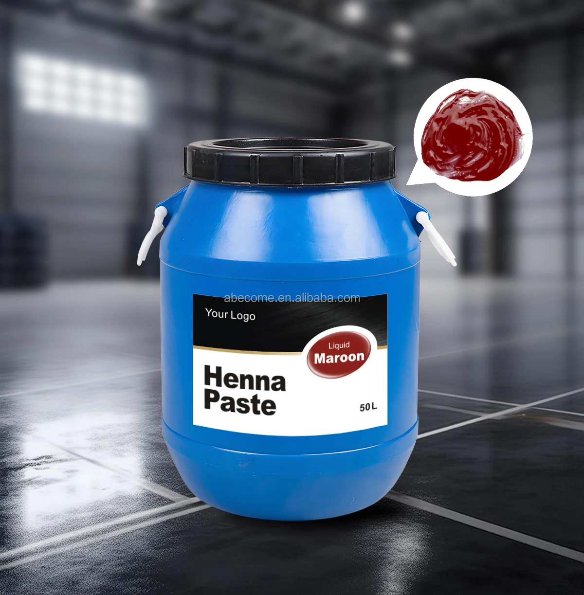 50L Plastic Barrel Can Container Vacuum for Henna Paste Tattoo Ink ...