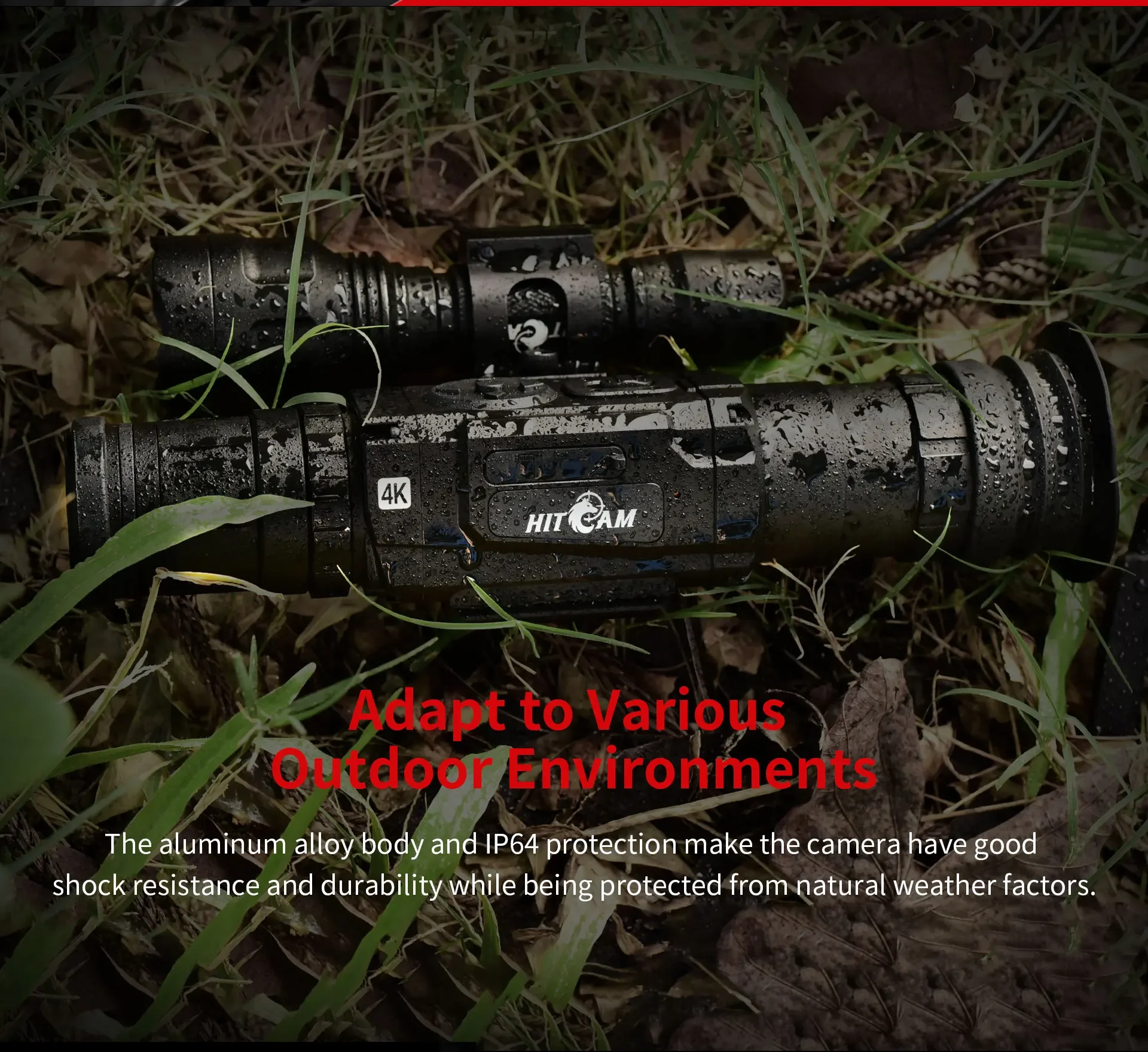 Runcam Hitcam 4K Gun Scope Cam - Extreme Sports Camera