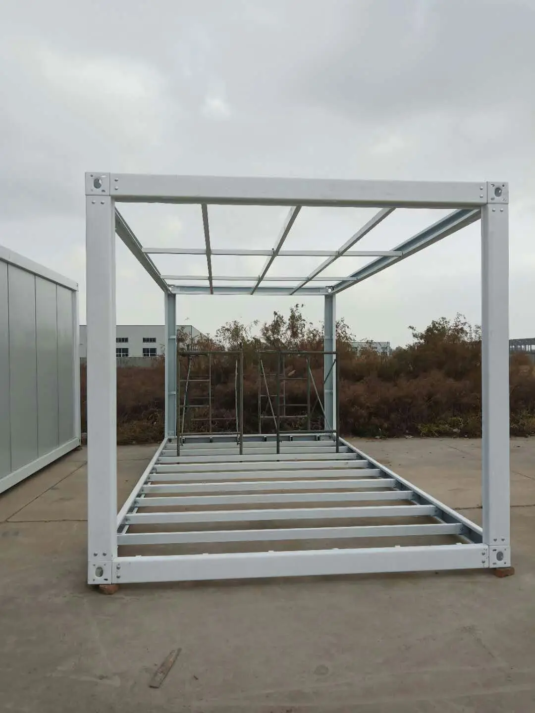 20ft Prefab Movable Folding Foldable Portable Flat Pack Container House ...