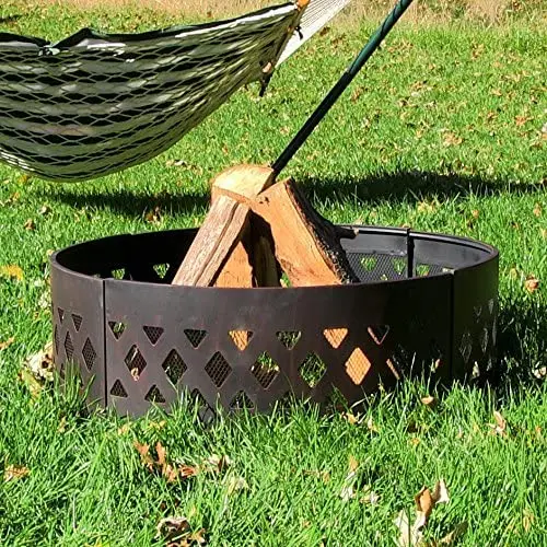 Outdoor Metal Steel Campfire Fire Ring - Buy Fire Pit Ring,Campfire ...