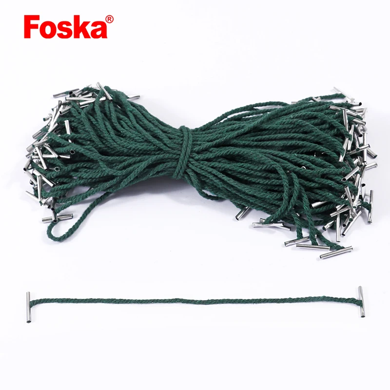 Foska New Product 8 Inches Metal-ended Treasury Tags - Buy Factory ...