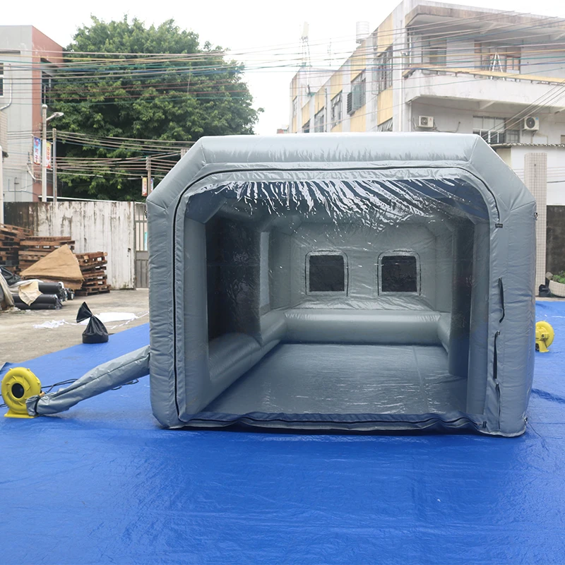 Custom Portable Inflatable Car Garage Tent Water Spray Car Washing ...