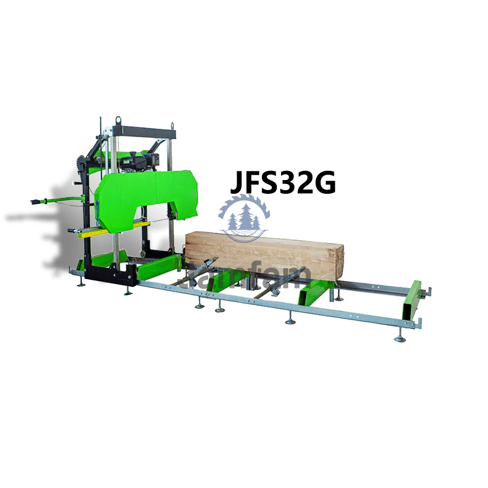 Jamfam Semi Automatic Portable Timber Hydraulic Industrial Sawmill ...