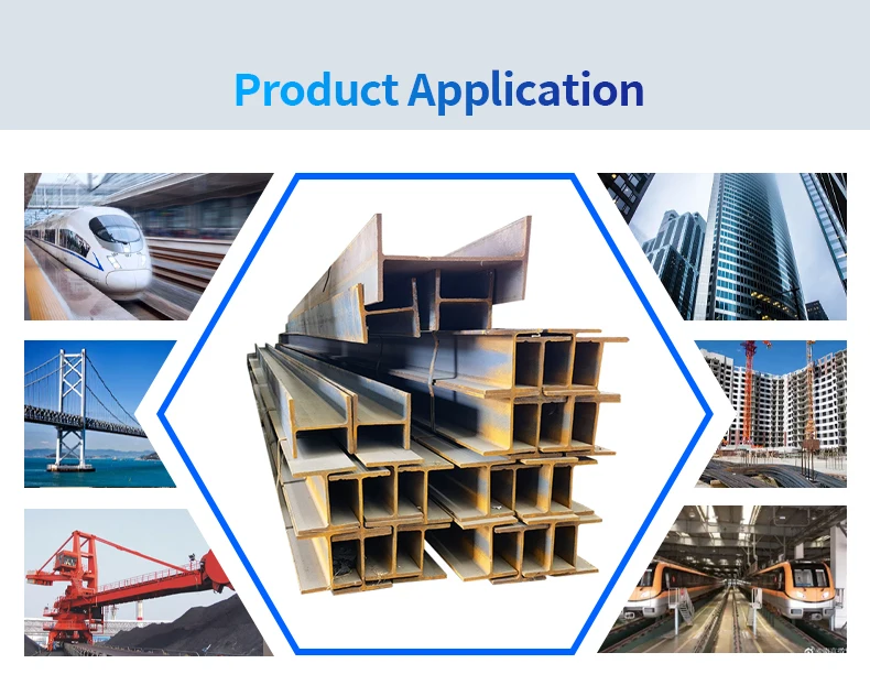 Chinese Factory Steel H Beam Bridge Construction H/i Beam Steel ...