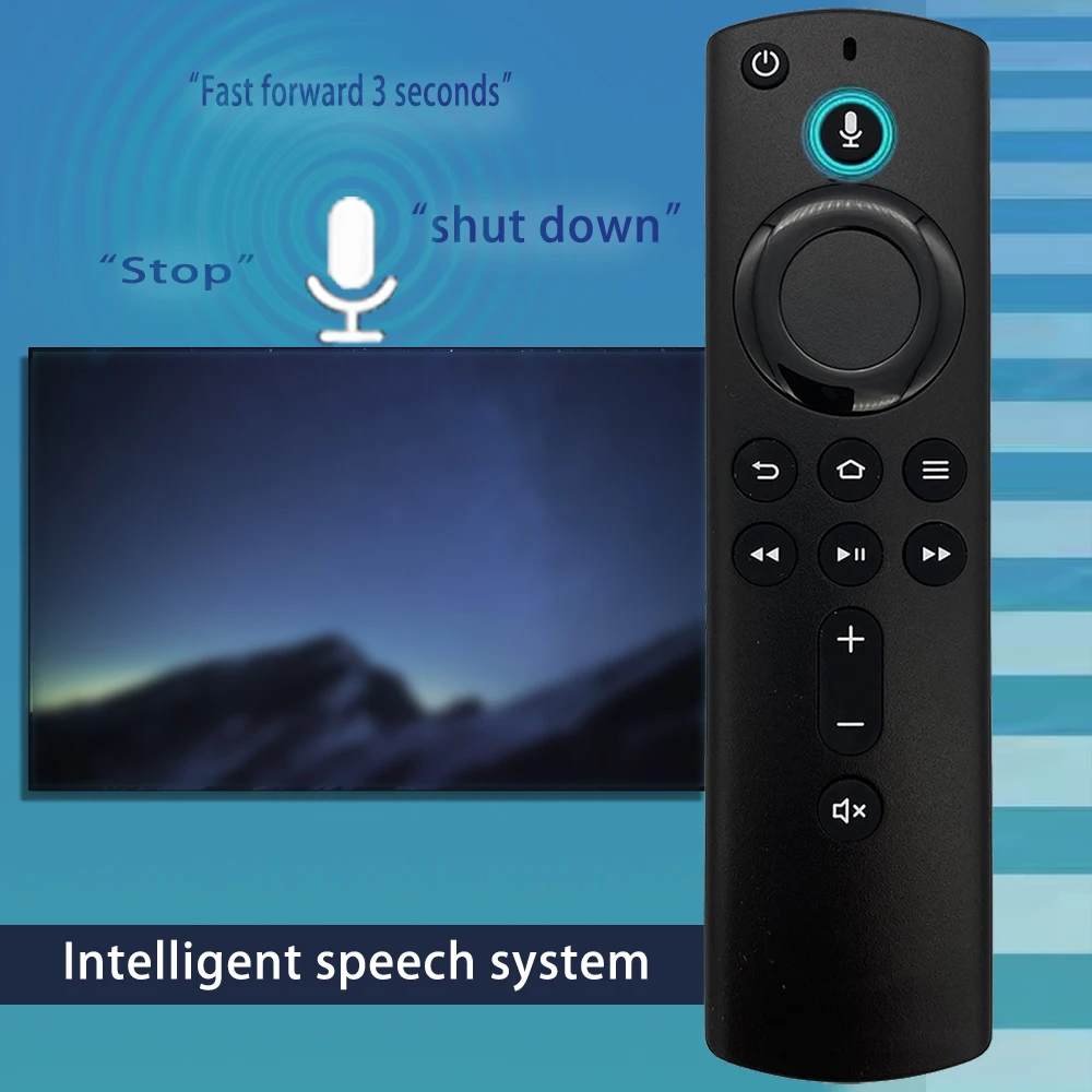 Voice Android Tv Box Remote Control For Amazon Fire Tv Stick 4k 3rd Gen ...