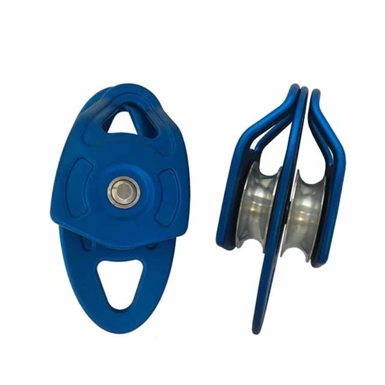 Big Aluminum Double Pulley High-strength Alloy Compact with Sheaves Hot ...