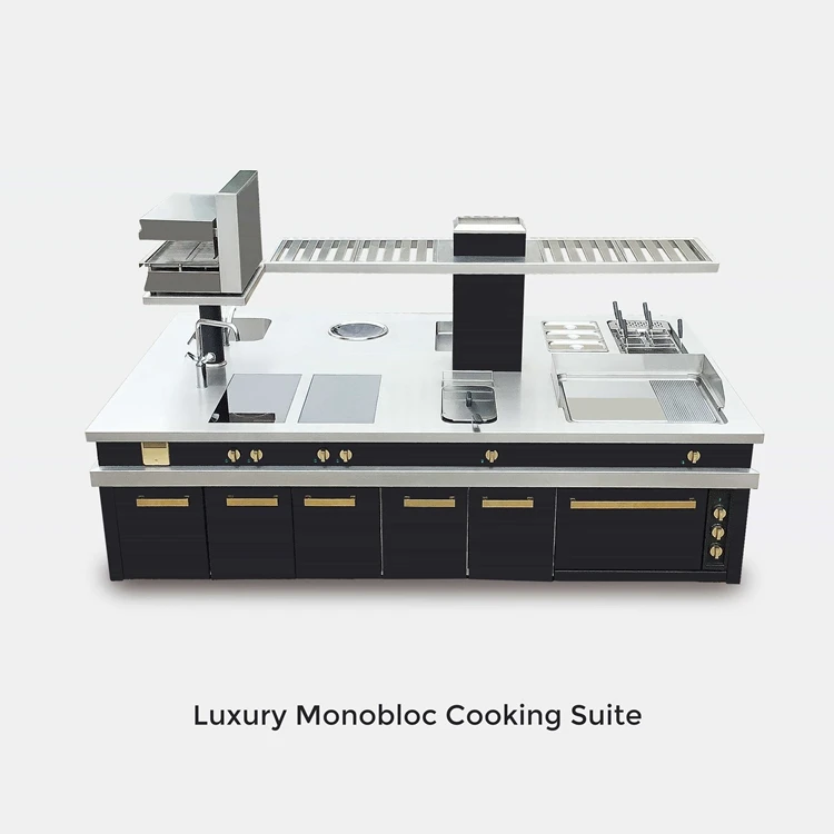 Furnotel Commercial Monobloc Cooking Range for Professionals