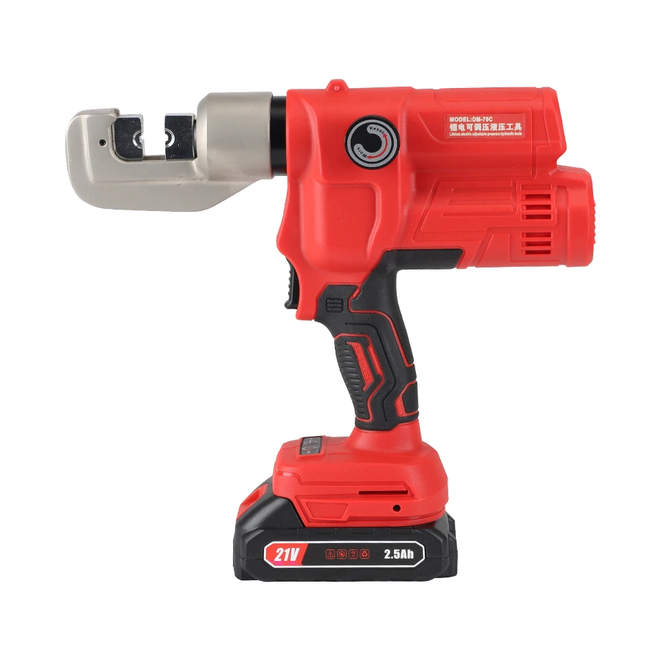 Dm-70c Battery Powered Hydraulic Crimping Tools Cordless Electric ...