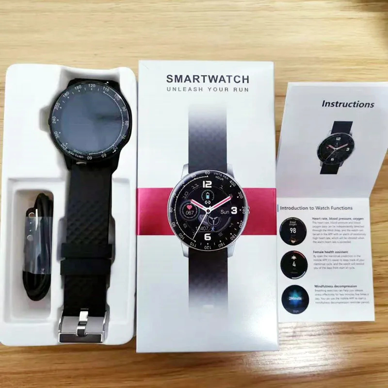 Ip68 Waterproof H30 Smartwatch 1.54 Inch Big Color Screen Waether ...