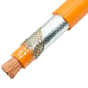 Orange Xlpe Silicone Shielded 1500v Hv High Voltage 2awg 3awg 70mm 6mm2 ...