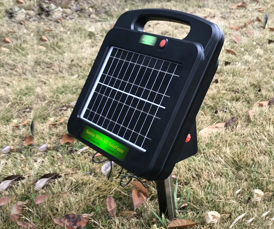 Waterproof Solar And Battery Powered Electric Fence Energizer For Horse ...