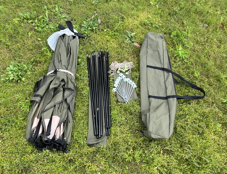 Easy To Setup Folding Camping Fence Windshield Camping Windscreen ...