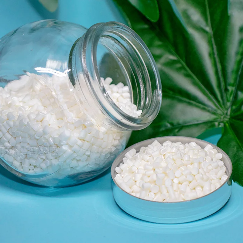 Extrusion Molding Grade Pla Plastic Raw Material Granules Polylactic Acid Biodegradable Grade ...