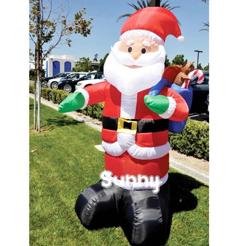 26ft Tall Giant Inflatable Santa Claus Christmas Decoration